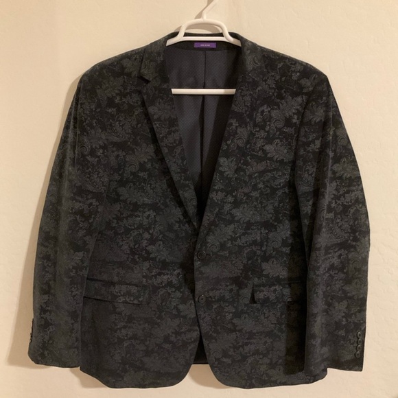 Alan Flusser | Suits & Blazers | Alan Flusser Black And Gray Corduroy ...